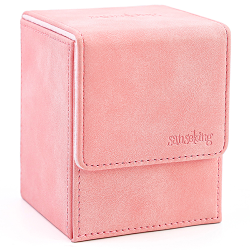 Vertical Single Grid PU Deck Box Pink - sanseking