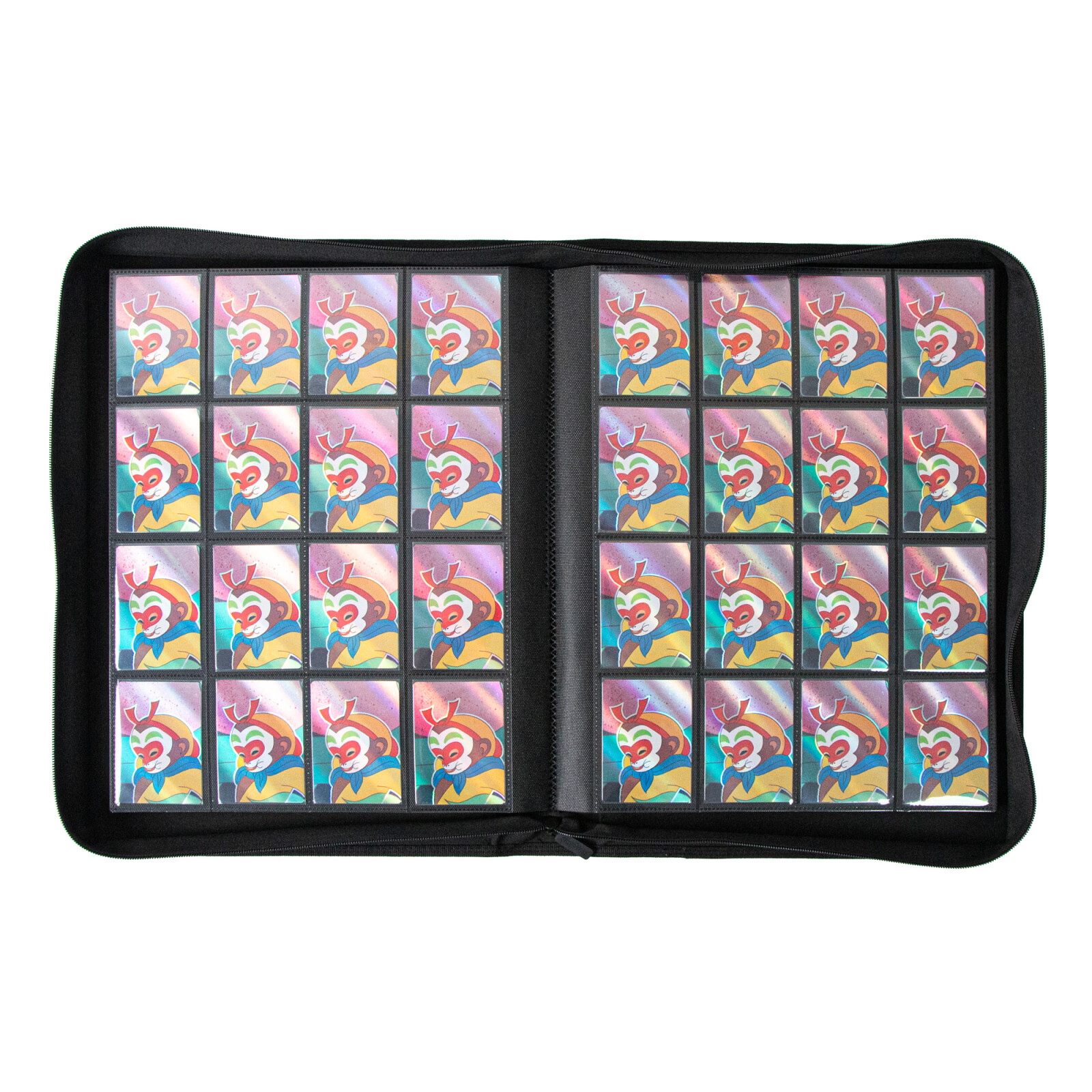 16-pocket Card Binder-White - sanseking